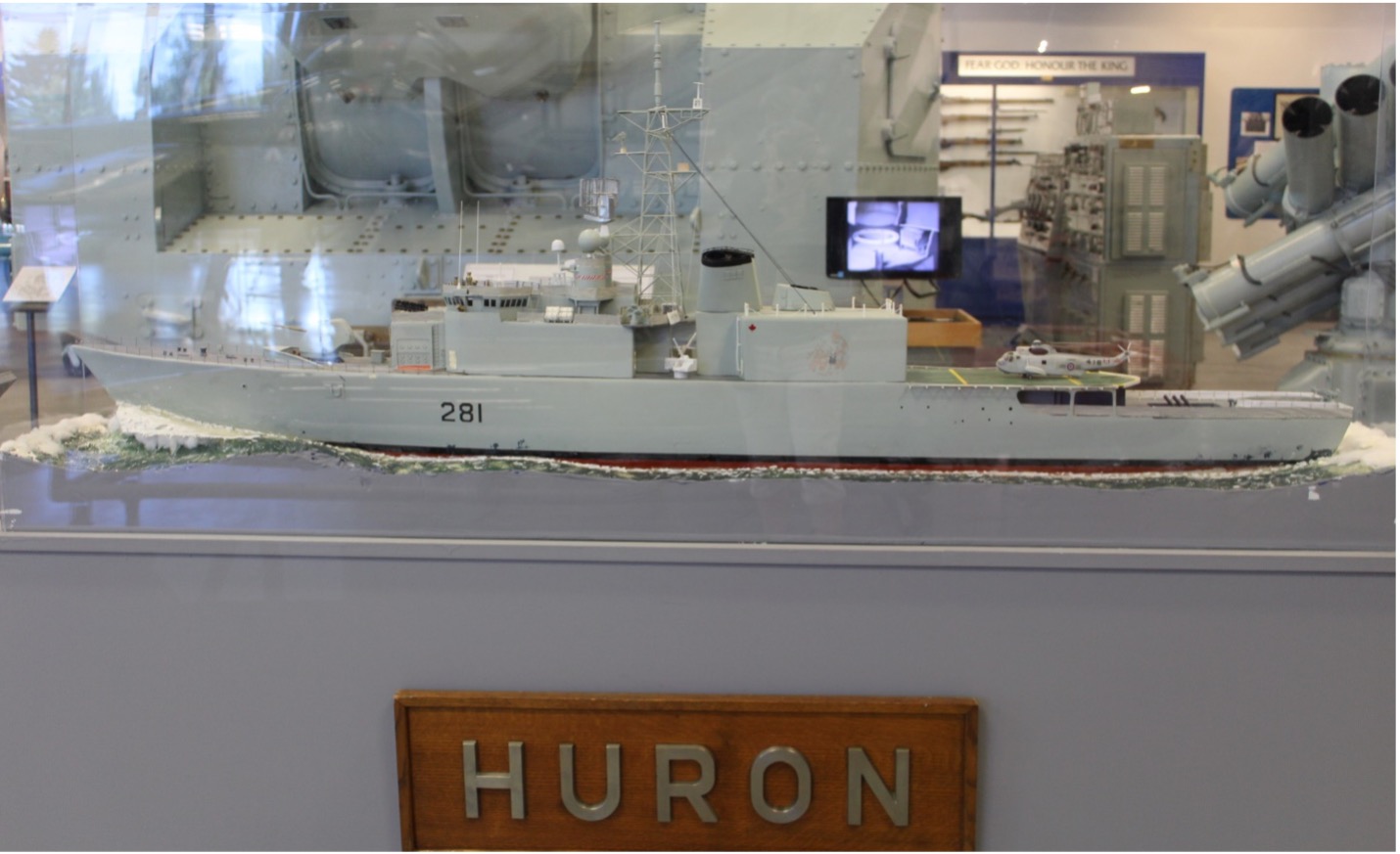 The Naval Museum of Alberta | HMCS Huron